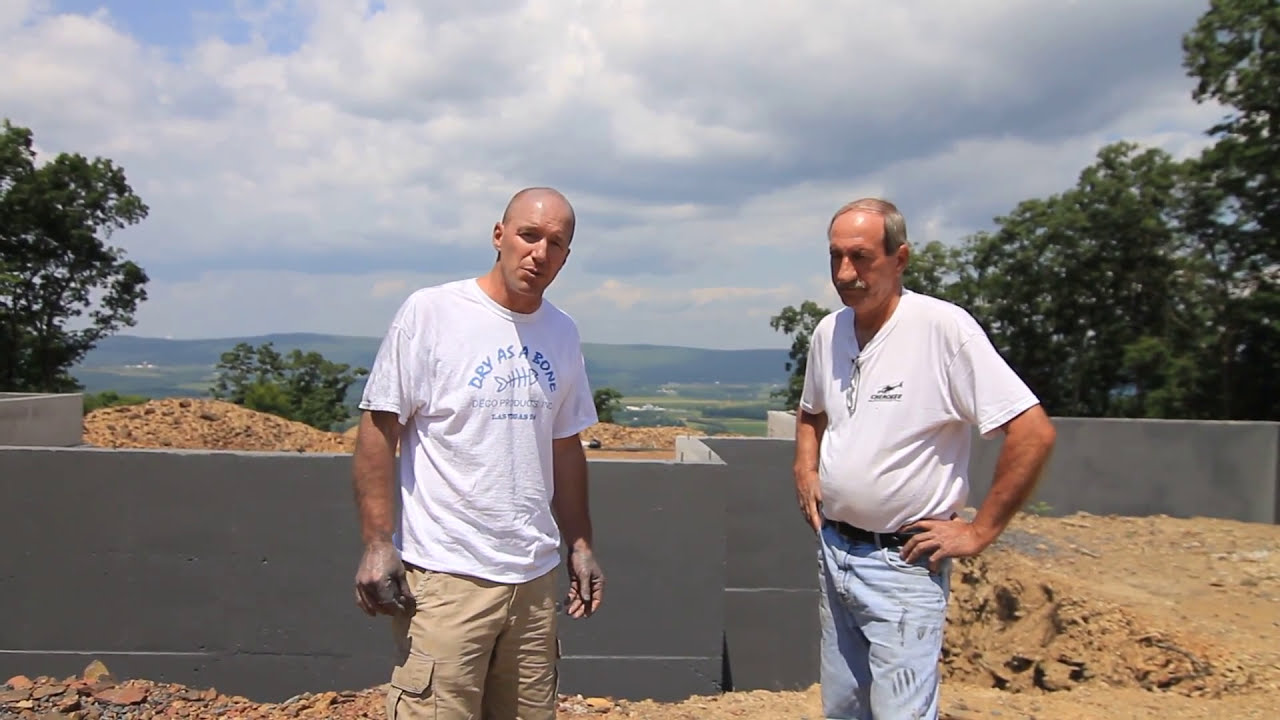 Foundation Wall Coating - Deco 20 Seal Testimonial - Waterproofing ...