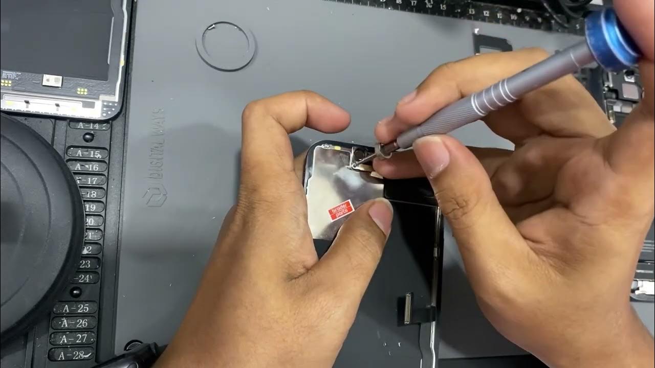 Ganti lcd iphone 13 pro - YouTube