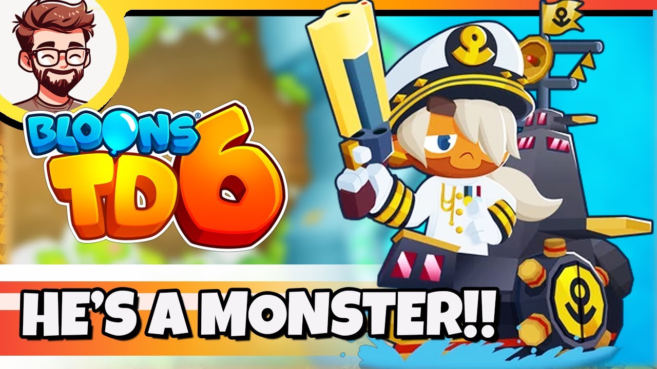 Testing the new hero ADMIRAL BRICKELL!! So strong! | BLOONS TD 6 | Is ...