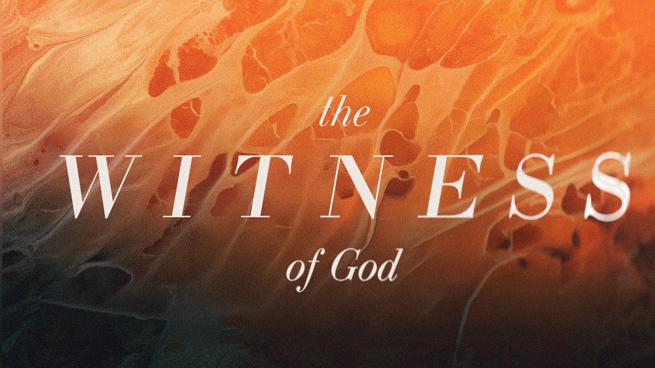 The Witness of God | Lesson 1 - Introduction - YouTube