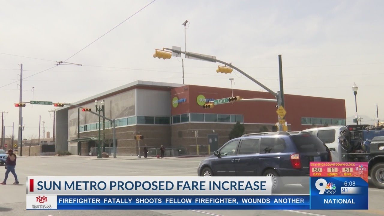 Sun Metro proposes fare increase - YouTube
