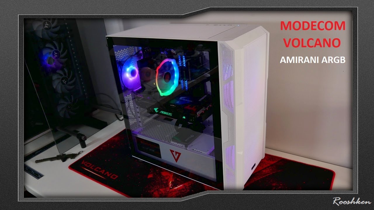 Modecom Volcano Amirani ARGB - Duża i przewiewna obudowa w dobrej cenie ...