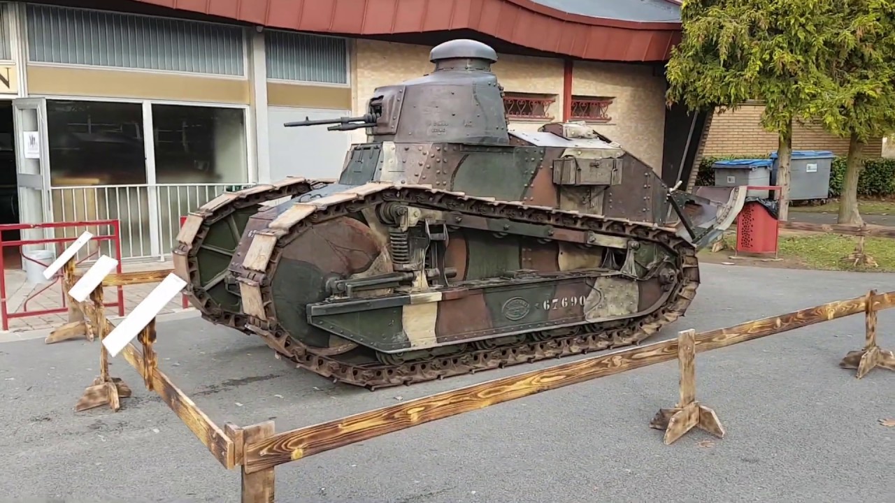 Char Renault FT 1917; Lors de l'exposition à Violaines sur thème de la ...