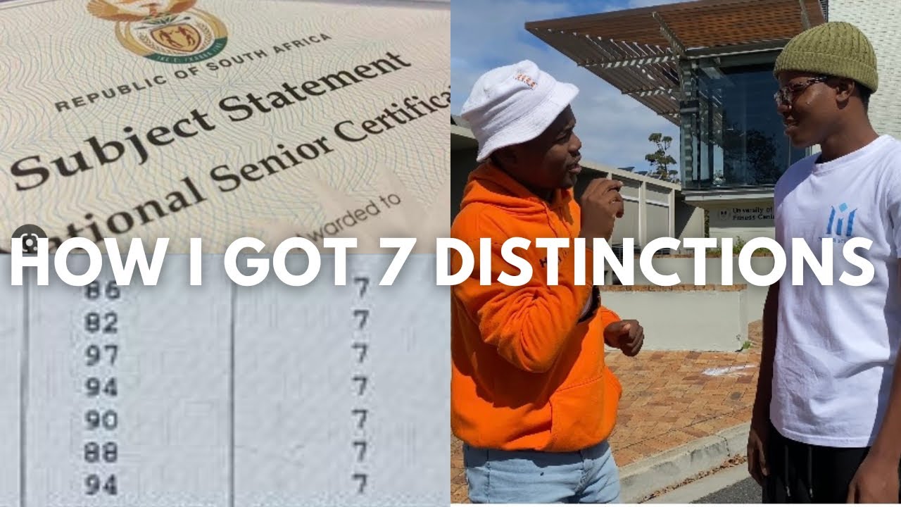 HOW I GOT 7 DISTINCTIONS IN MATRIC(Grade 12) (Study Tips) - YouTube