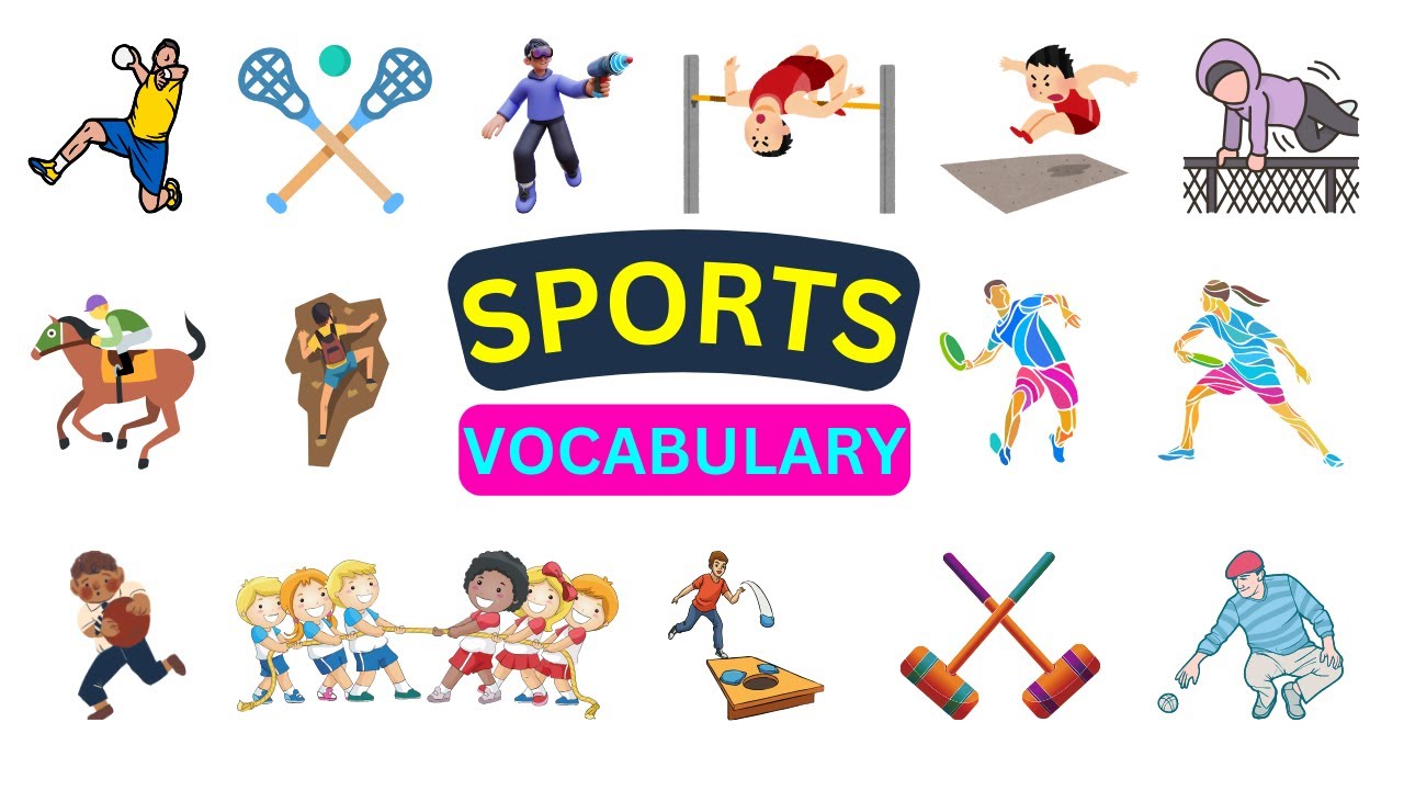 Sports Name Vocabulary / 50 Sports Name in English With Pictures ...