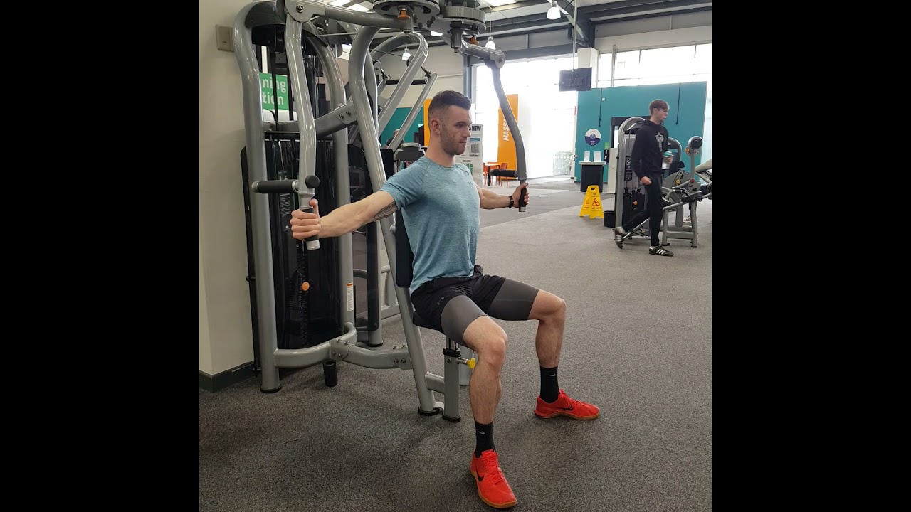 The Seated Chest Fly Machine - YouTube