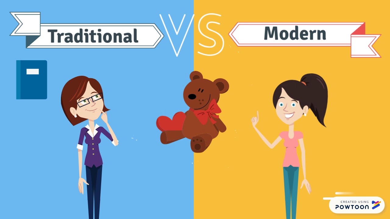 Traditional VS Modern Preschool - YouTube