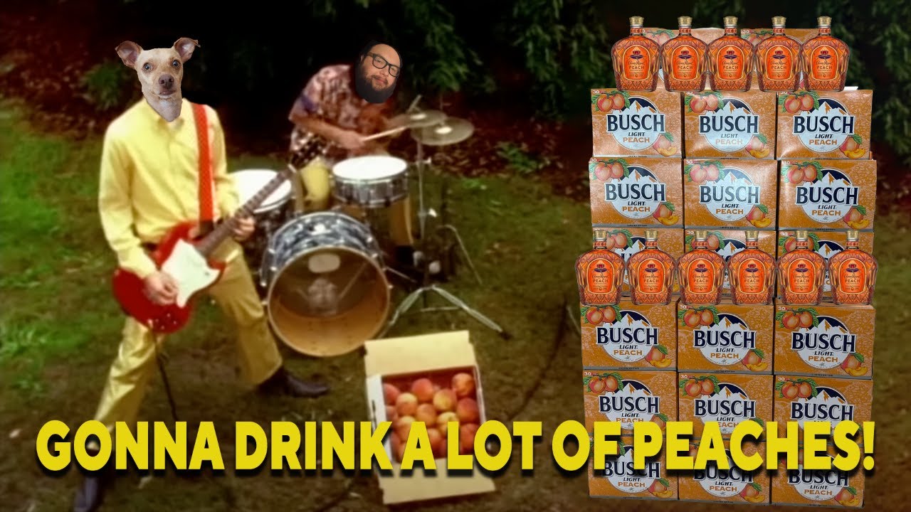 BUSCH LIGHT PEACH AND CROWN ROYAL PEACH!!! - YouTube