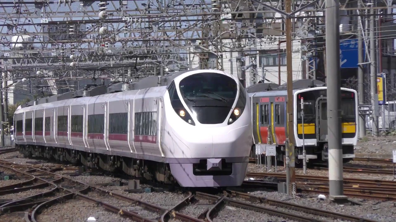 ひたち5号 E657系 K2編成 水戸駅到着 - YouTube