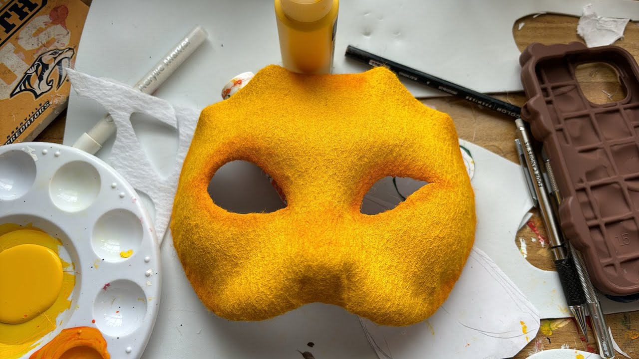 Let’s make a Kidcore Cat mask! - YouTube