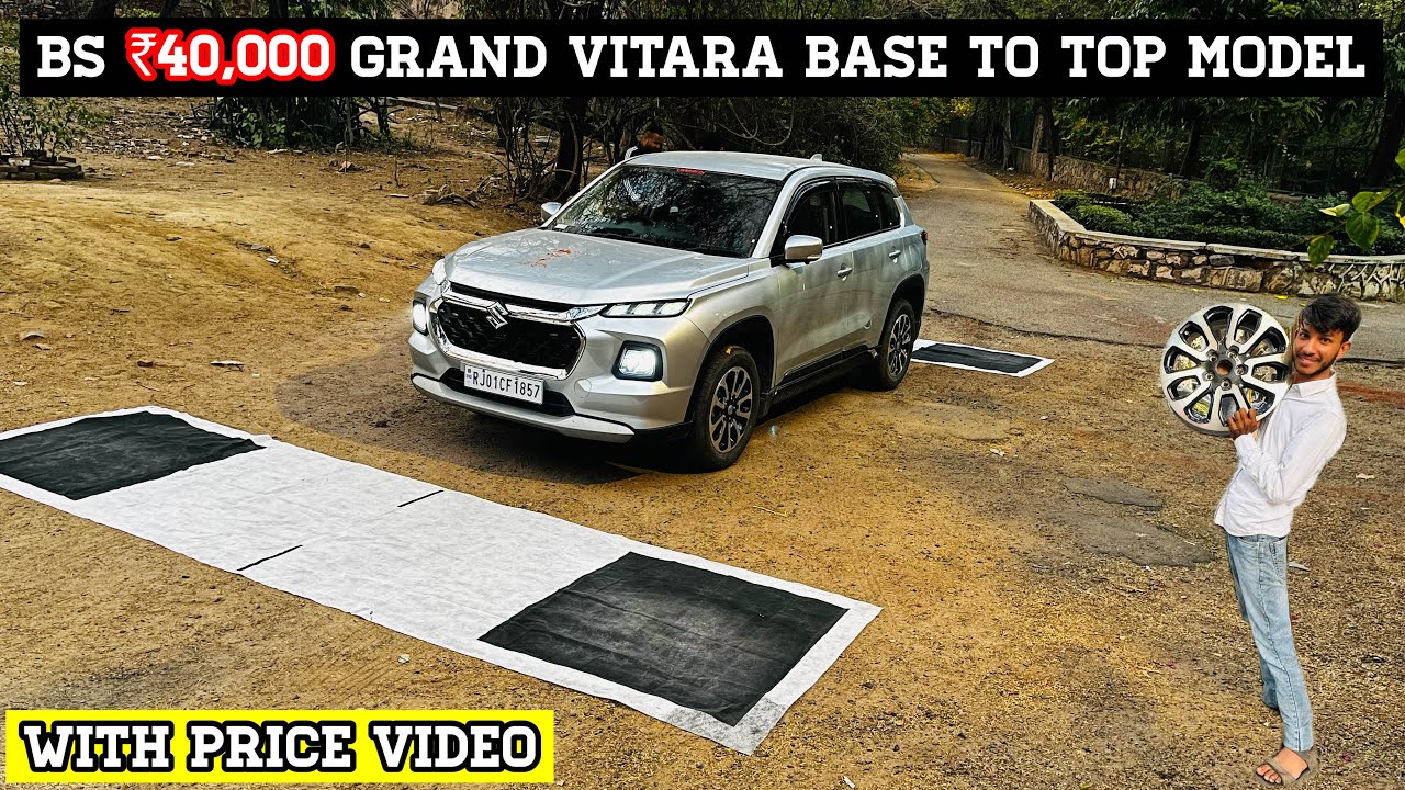 Grand Vitara Full Modification with COST 💵 BASE TO TOP 🔥 GRAND VITARA ...