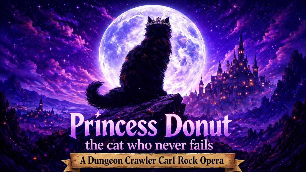 PRINCESS DONUT - The Cat Who Never Fails (A Dungeon Crawler Carl Rock ...