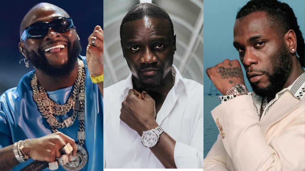 SHOCKING! Akon Pick Davido Over Burna Boy - YouTube