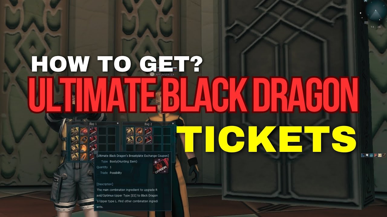 Guide for Get Ultimate Black Dragon Tickets - RF FUN SERVER - YouTube