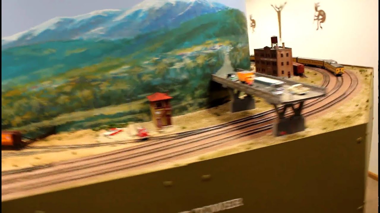 Cajon Pass Layout in Wisconsin - YouTube