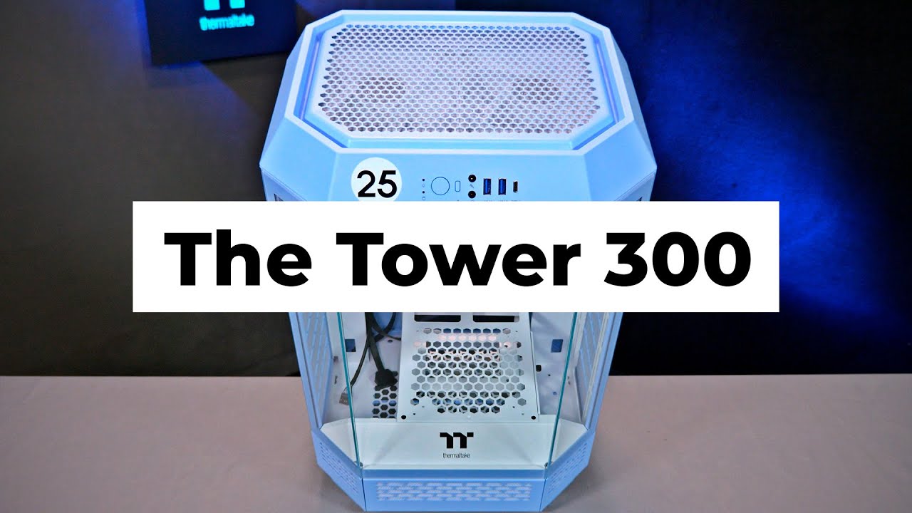 The Tower 300: Design único e exclusivo da Thermaltake em detalhes ...