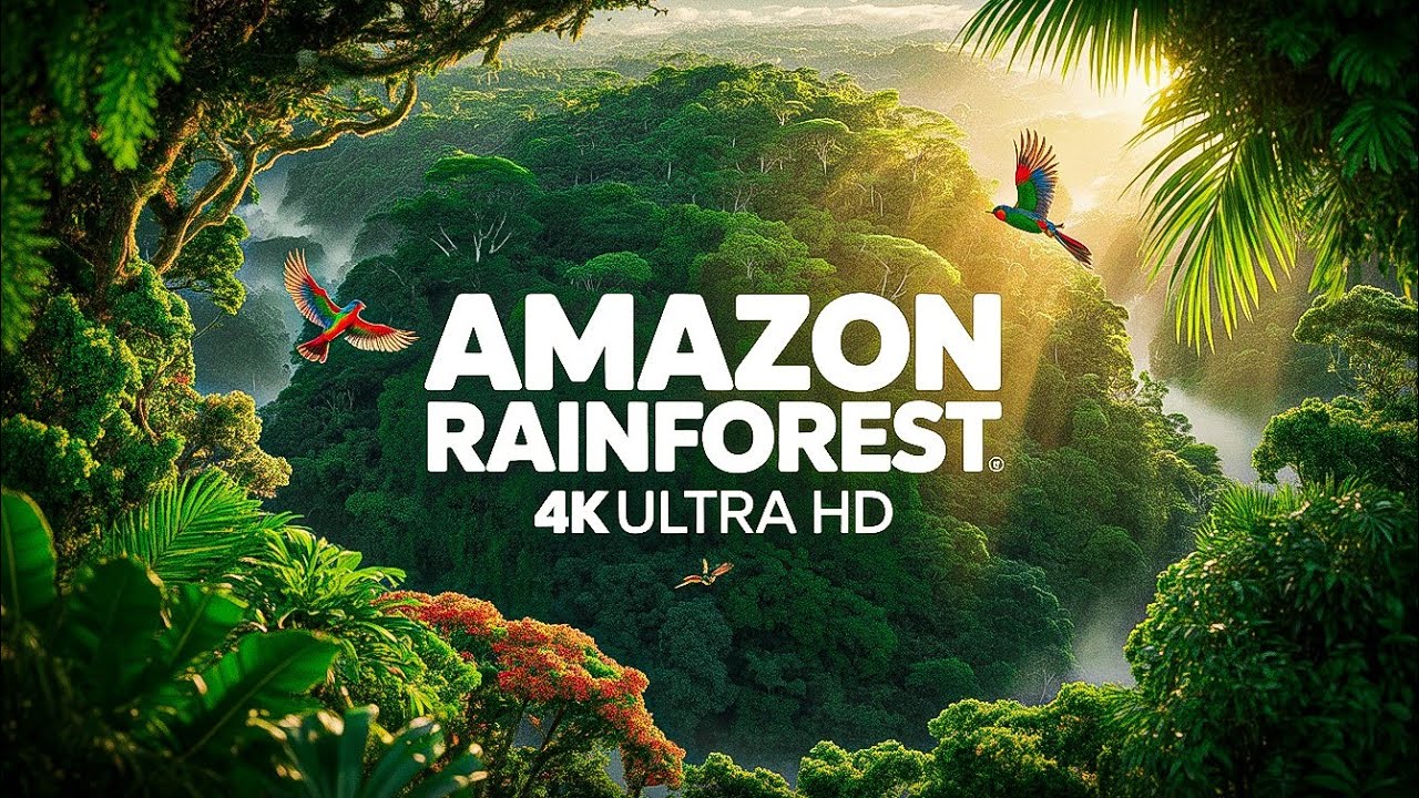 Amazon Rainforest 4K 🌿 The World’s Largest Tropical Rainforest | Jungle ...