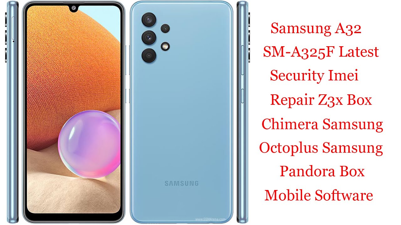Samsung A32 SM-A325F Latest Android 13 Imei repair Z3x - YouTube