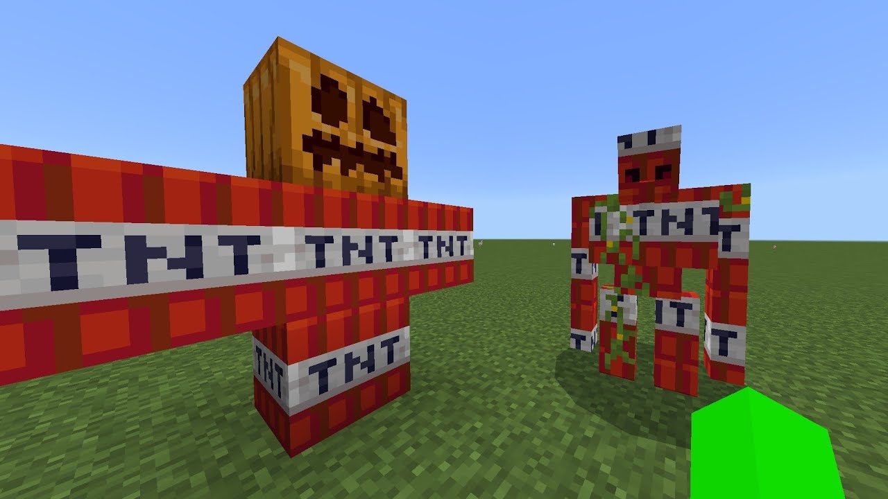 TNT Golem??? | Different Golems in Minecraft - YouTube