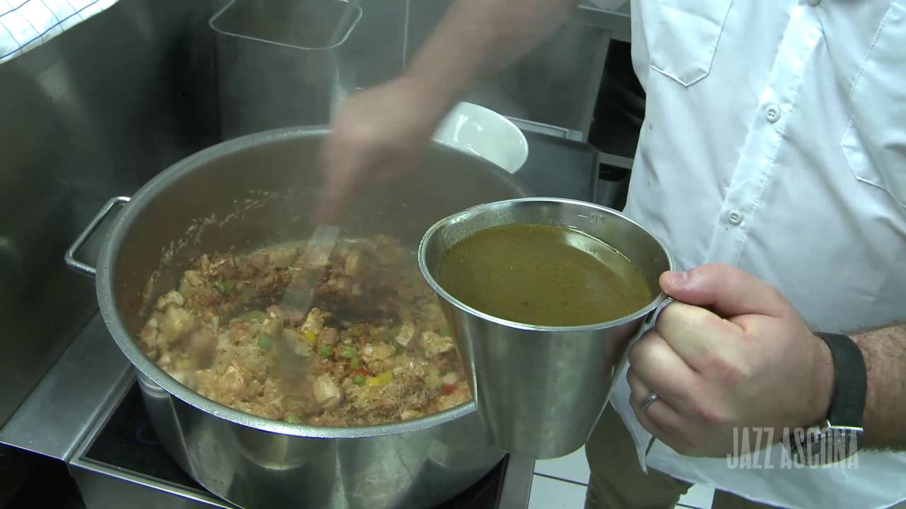 Drake Leonards Louisiana Food experience at #jazzascona16 - YouTube
