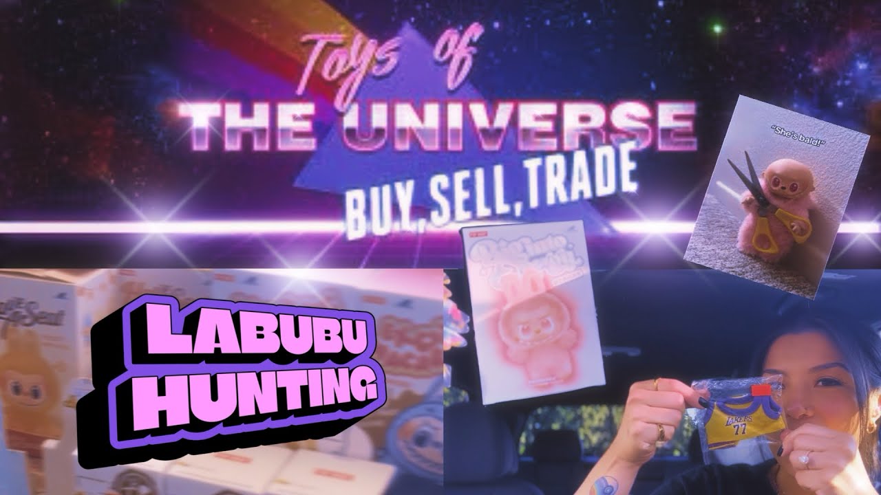 LABUBU HUNTING IN THE VALLEY 🌴 LOS ANGELES TOYS OF THE UNIVERSE ...