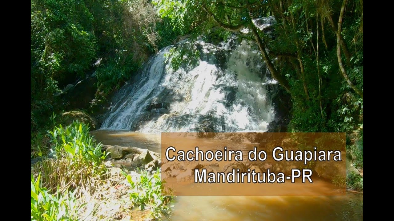 Cachoeira do Guapiara. Mandirituba-PR. - YouTube
