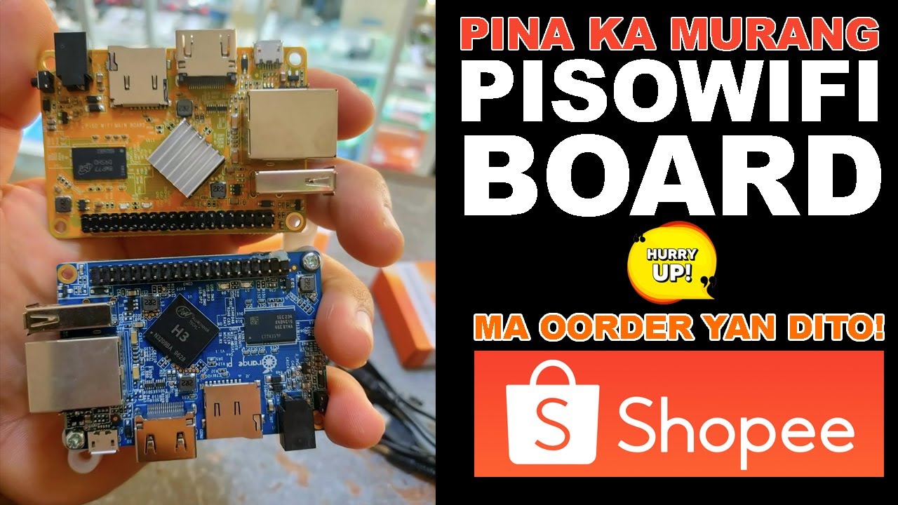 PISOWIFI MAIN BOARD NA PINAKAMURA SA LAHAT DITO YAN NABIBILI 2024 - YouTube