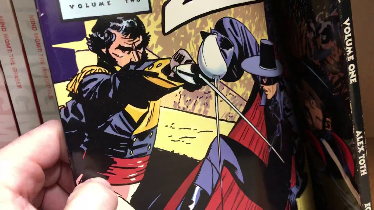 Omnibus and Trade Paperback Collection Tour - YouTube