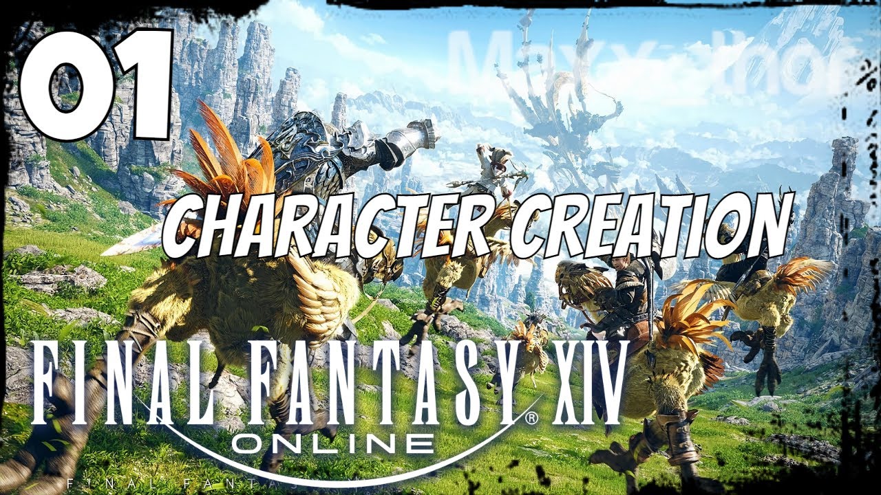 01 | Final Fantasy XIV Online | Character Creation | Single Player ...
