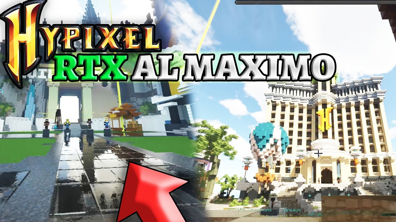 HYPIXEL Con RTX AL MAXIMO *Super Real* - YouTube