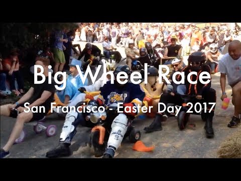 The Funnest Craziest Race on Earth - Big Wheel Race - San Francisco ...