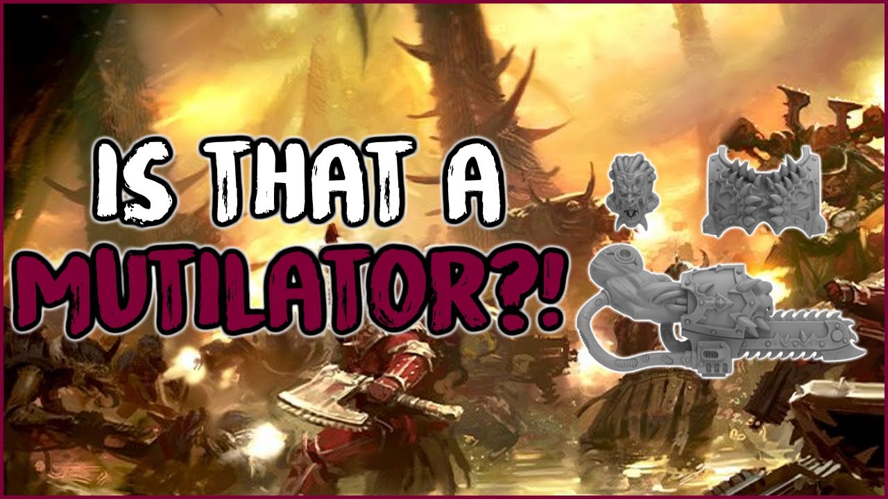 BRAND NEW MUTILATORS COMING?! More Khorne Teasers! │ Warhammer 40k 9th ...