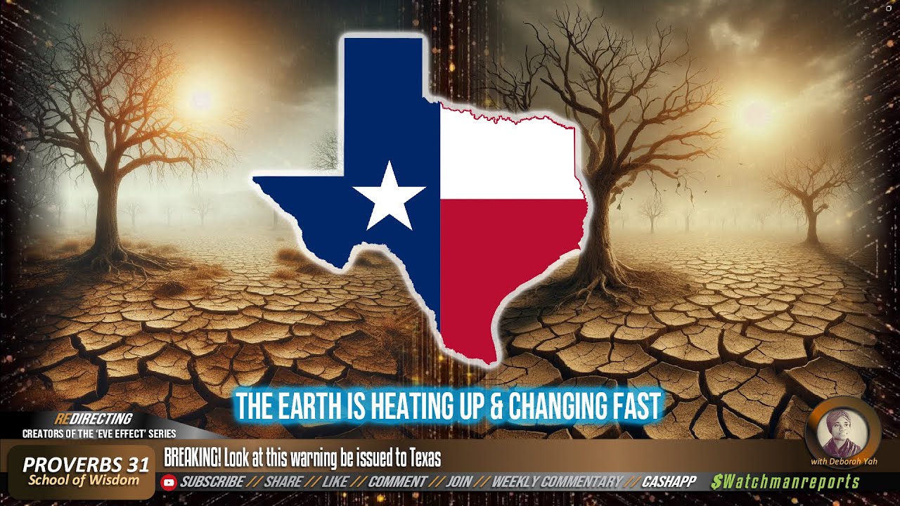 BREAKING! Look at this warning being issued to Texas this summer! - YouTube