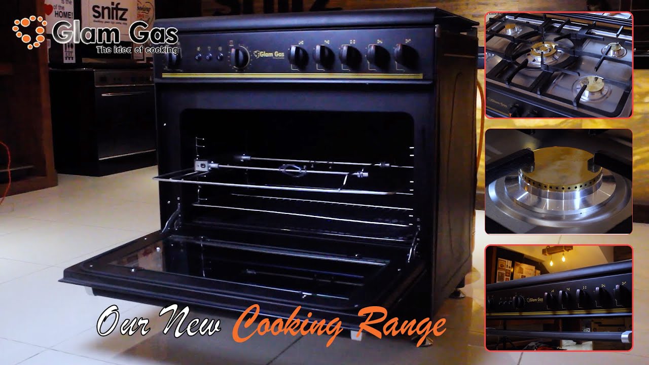 Glam Gas | Exploring the New Cooking Range | Unboxing and Review - YouTube