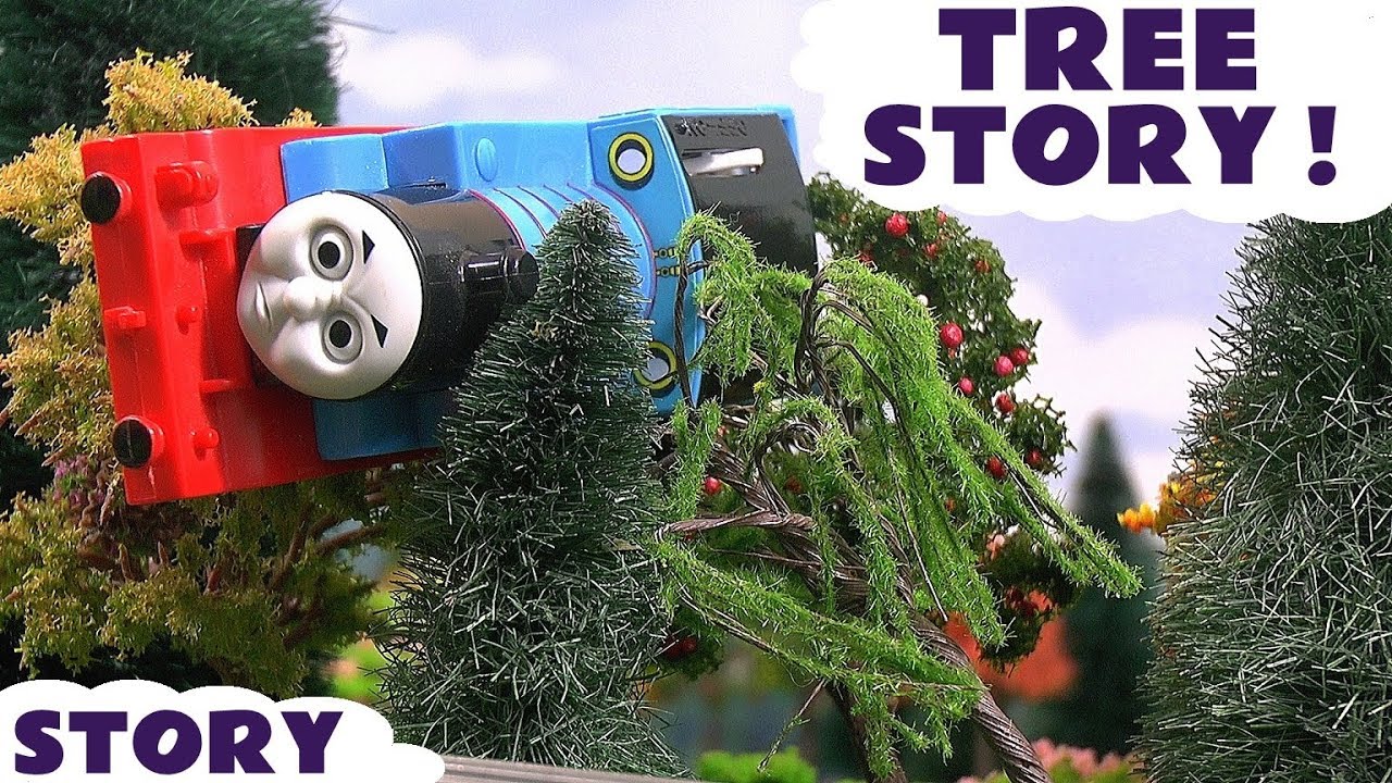 Thomas and Friends Tree Accident Story With Tom Moss - YouTube