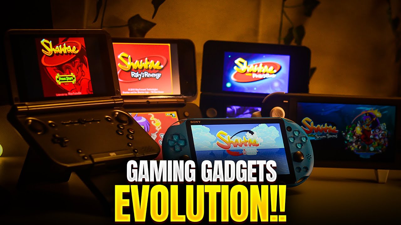 Gaming Gadgets Evolution: Then and Now - YouTube