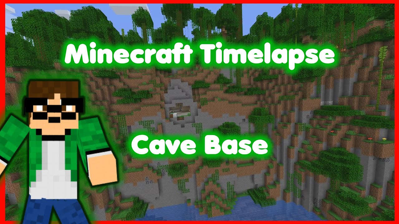 HARDCORE Minecraft Timelapse: Starting my NEW Cave Base - YouTube