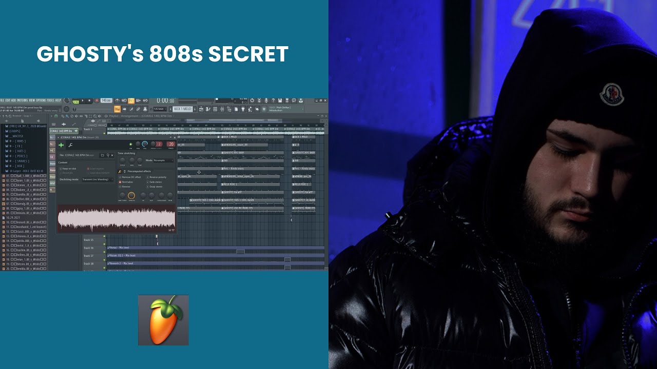 The secret for GHOSTY'S 808s | FL Studio Tutorial 2022 - YouTube