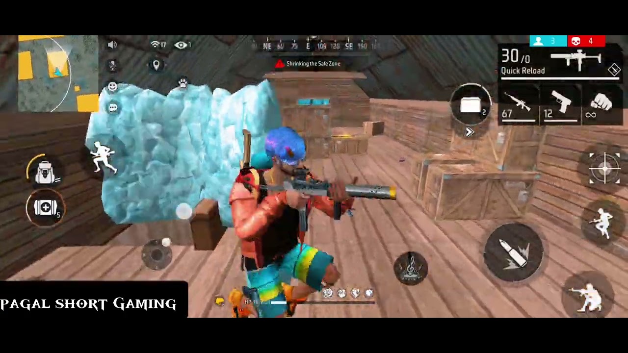 GARENA FREE FIRE OLD PEAK GAME PLAY PAGAL SHORT GAMING - YouTube