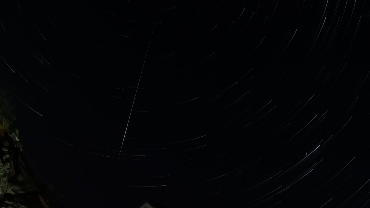 Perseid Meteor Shower Time Lapse (Star Trail), from King's Lynn ...
