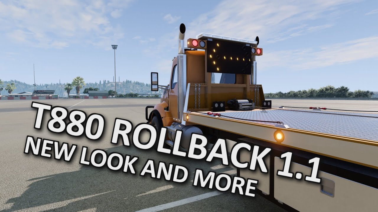 T880 Rollback 1.1 update | BeamNG.drive - YouTube