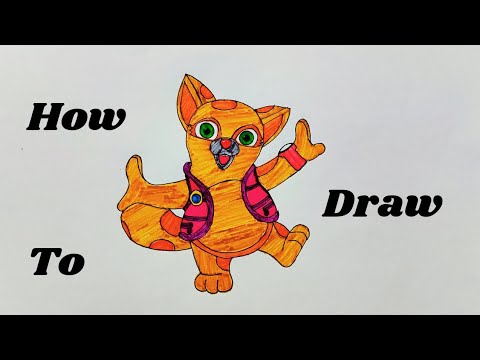 Special agent Dotty drawing| How to draw Dotty from special agent easy ...