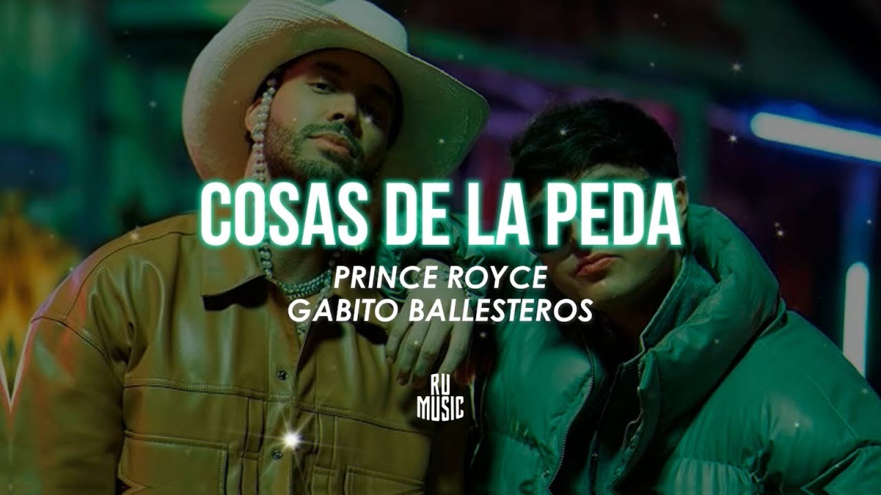 Cosas de la Peda (Letra) - Prince Royce, Gabito Ballesteros - YouTube