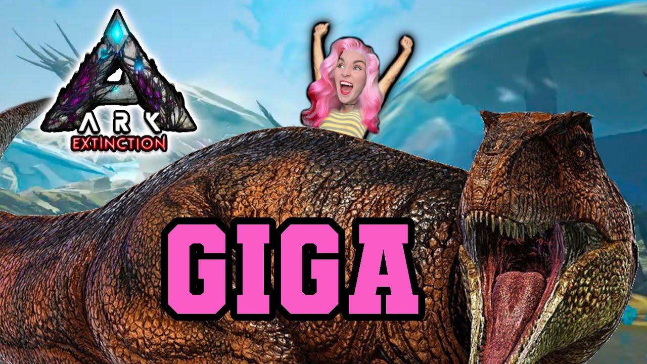 Taming a Giga ? | Ark Extinction - Day 8 - YouTube