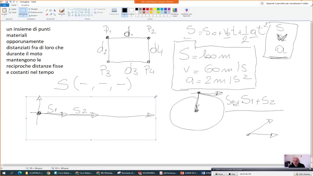 23 LEZIONE - CINEMATICA CORPO RIGIDO INTRODUZIONE - YouTube