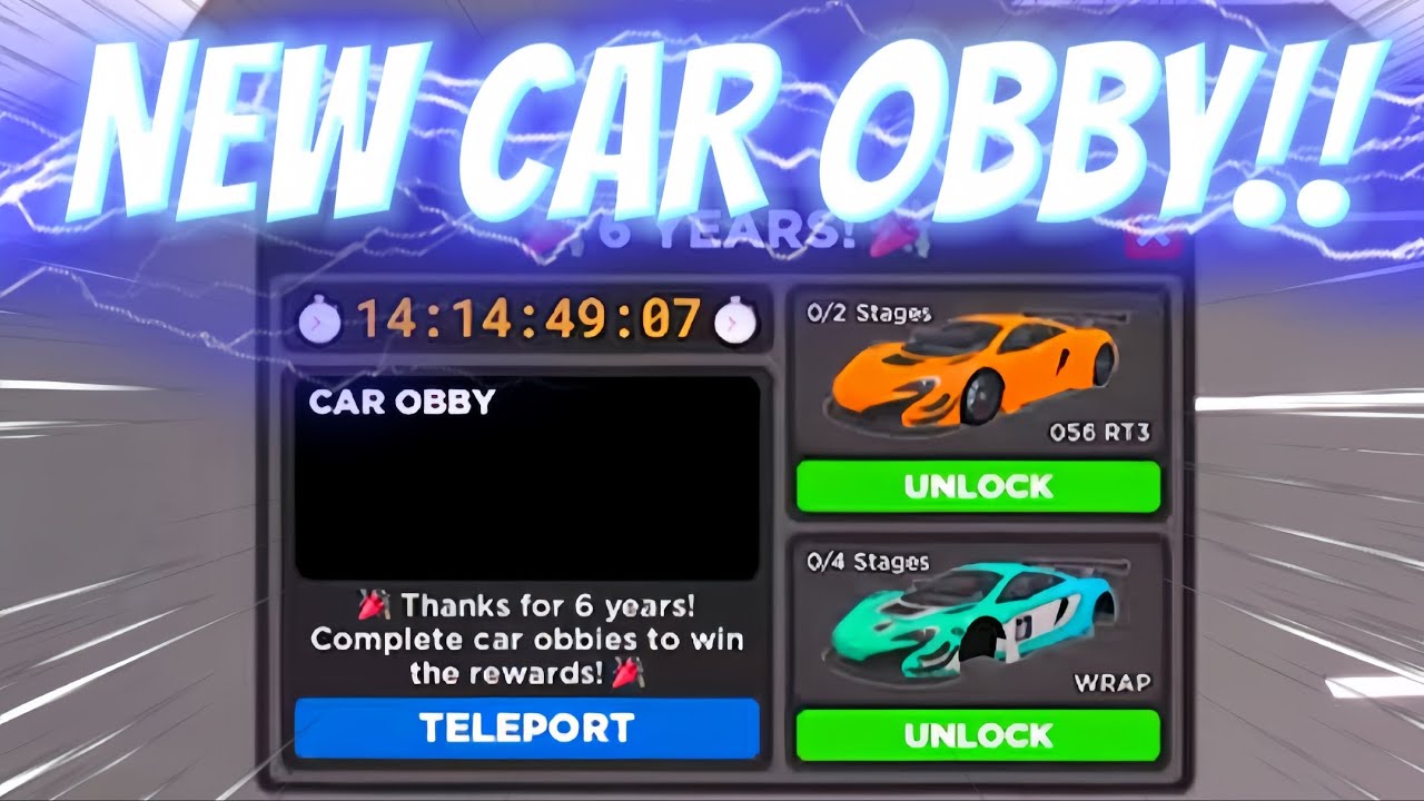 New 6 YEARS UPDATE Trailer Explained!! (CAR OBBY EVENT) - YouTube