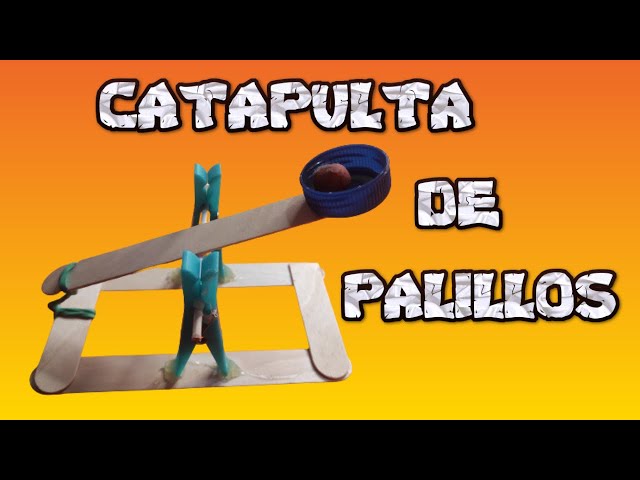 Catapultas De Palito De Picole