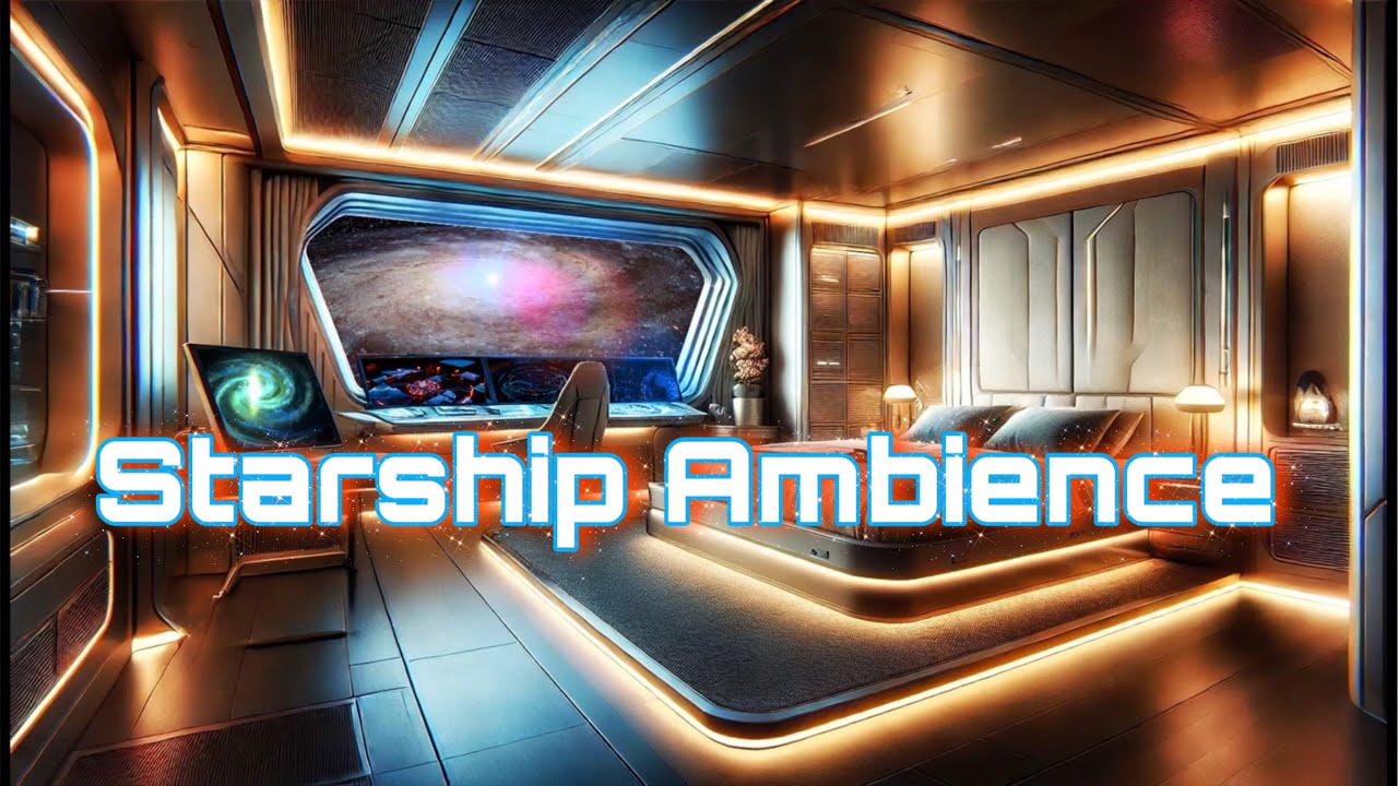 Relax Aboard a Starship | Private Quarters Ambience - YouTube