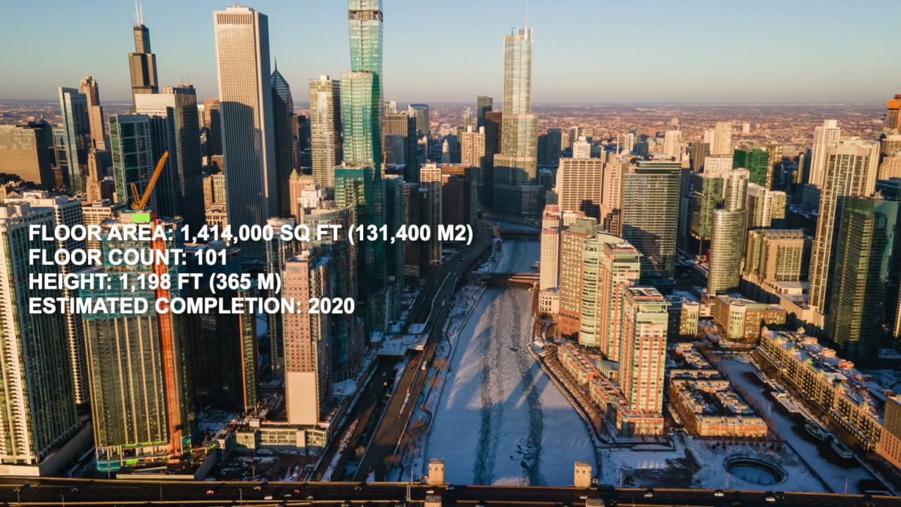 CHICAGO St. Regis Chicago - Wanda Vista Tower Tallest Structure in the ...