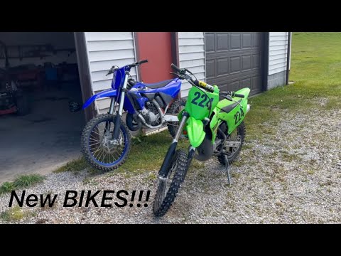 RIDING OUR NEW DIRT BIKES!!! - YouTube